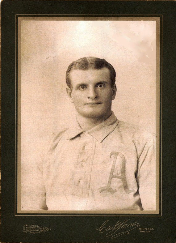 Rube Waddell Reproduction Cabinet Photo By Carl Horner | Etsy