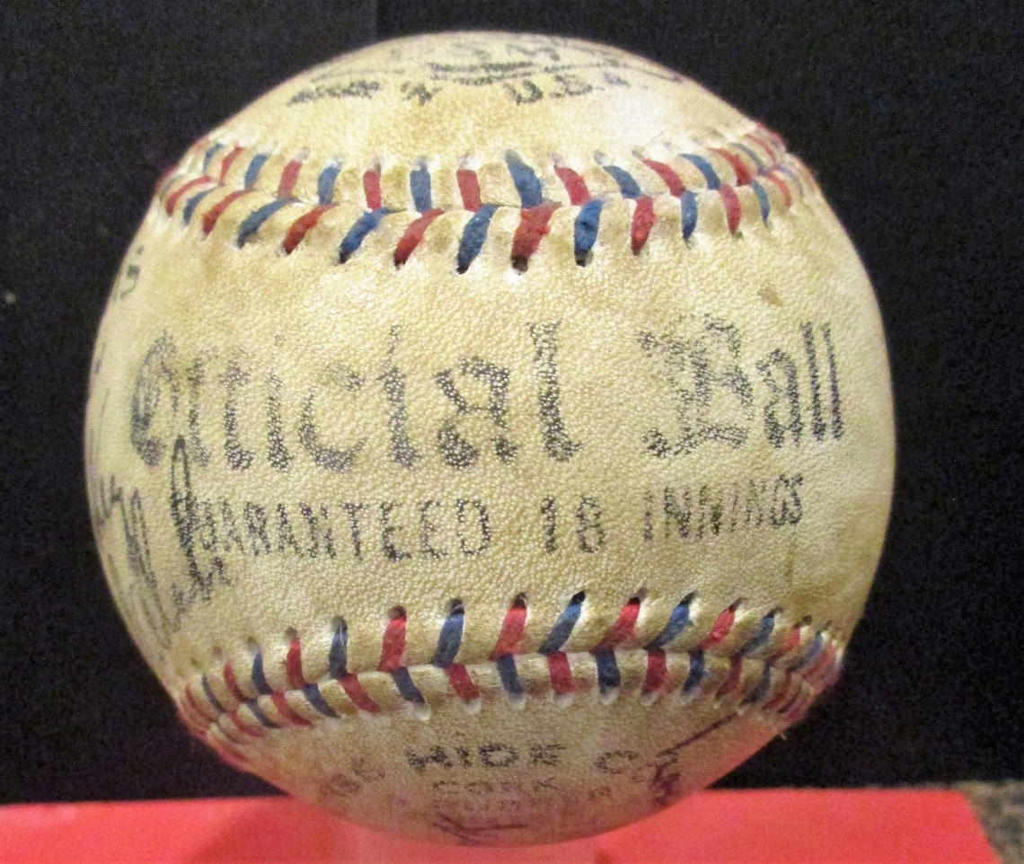 1910's-20's "the 300 Game Winners" Replica Signed Baseball Mathewson ...
