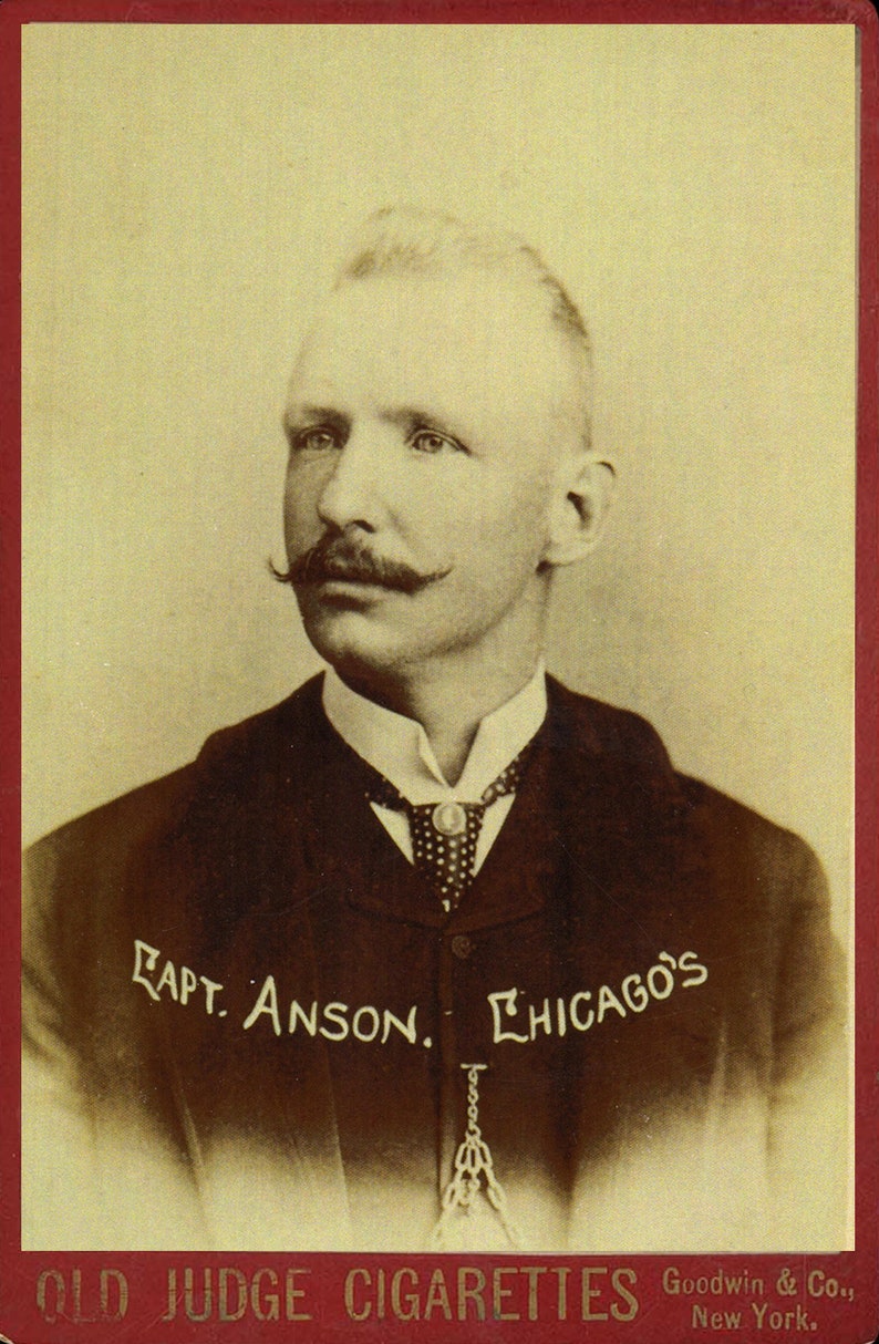 Cap Anson N173 Old Judge Cabinet With Rare Red Mount - Etsy