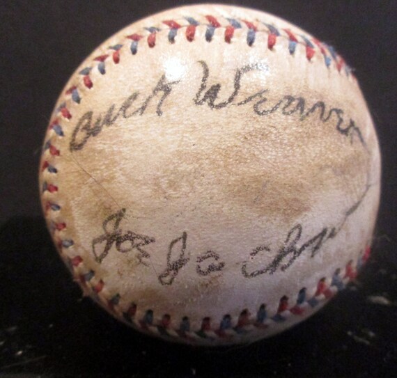 Shoeless Joe Jackson Signature