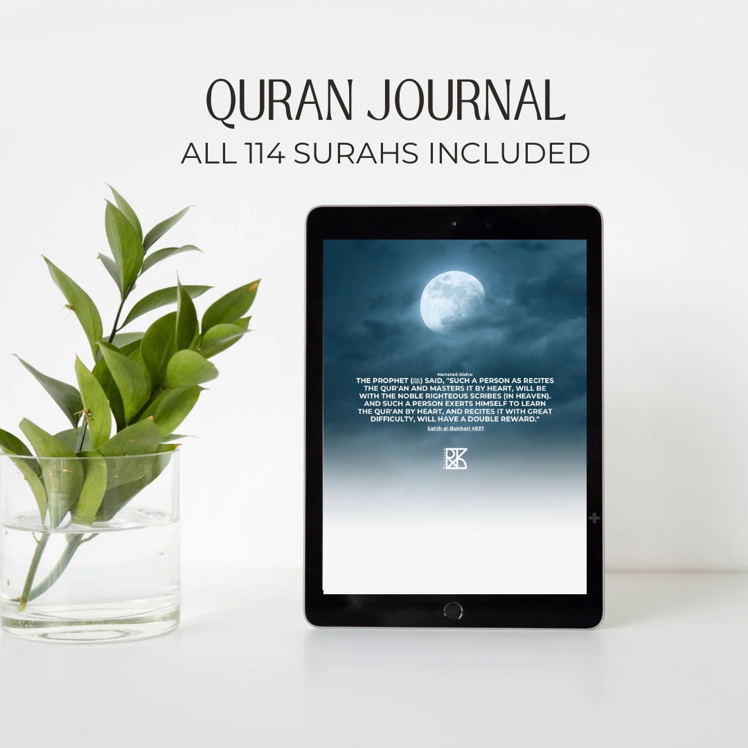 Quran Journal Digital, Quran Study, Quran Tracker, Muslim Planner ...