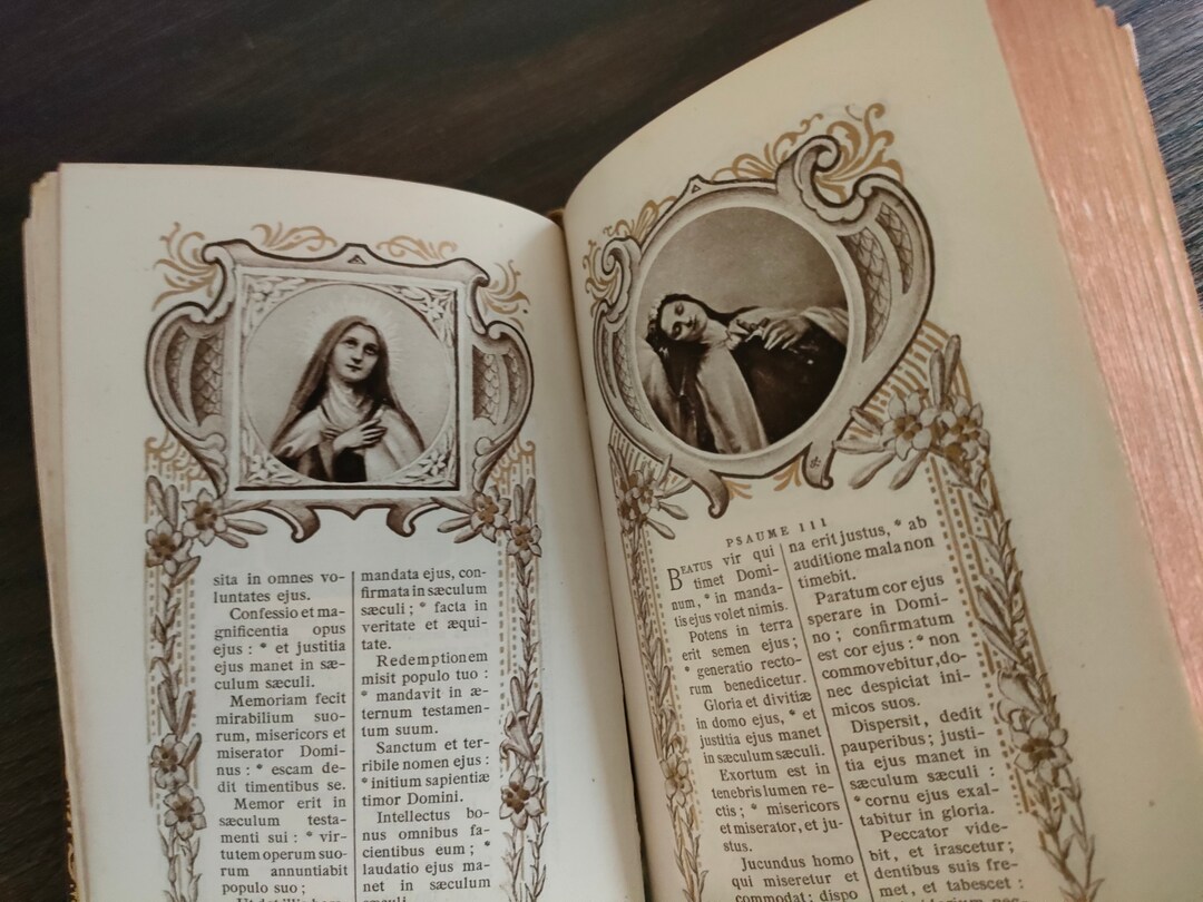 Vintage French Missal Missel De Sainte Therese De L Entfant jesus 1928 ...