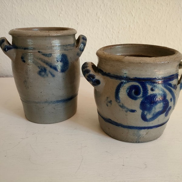 Westerwald Stoneware Pot - Etsy UK