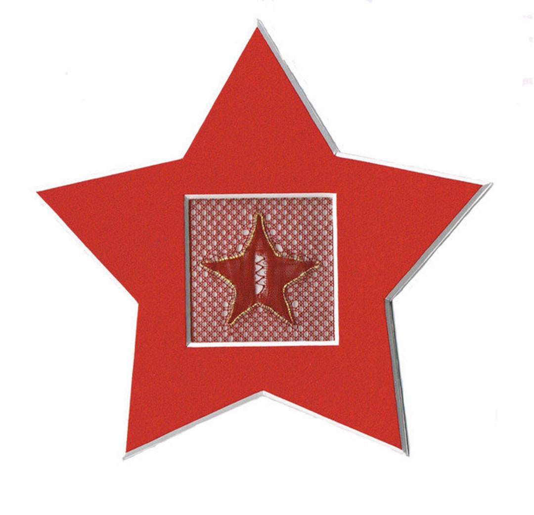 Bobbin Lace Pattern Star in Flanders Lace - Etsy