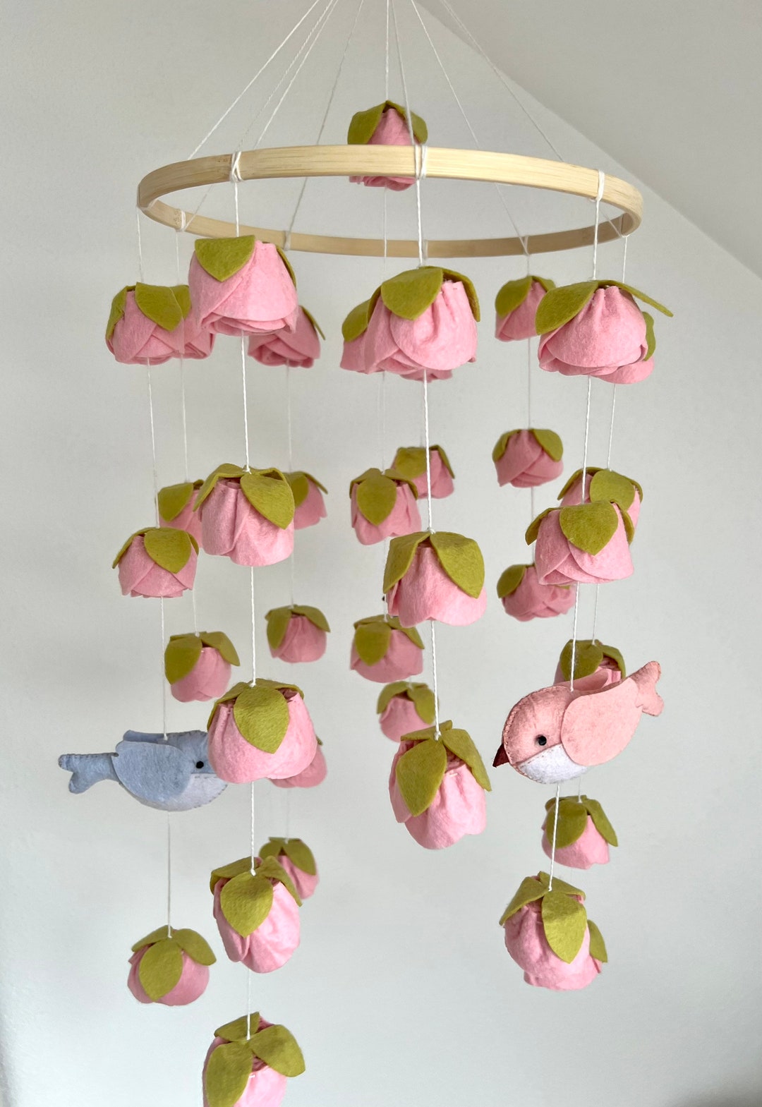 Baby Mobile, Baby Bed Mobile, Nursery Mobile, Felt Mobile - Etsy