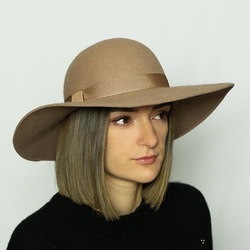 Wide Brim Hat - Etsy