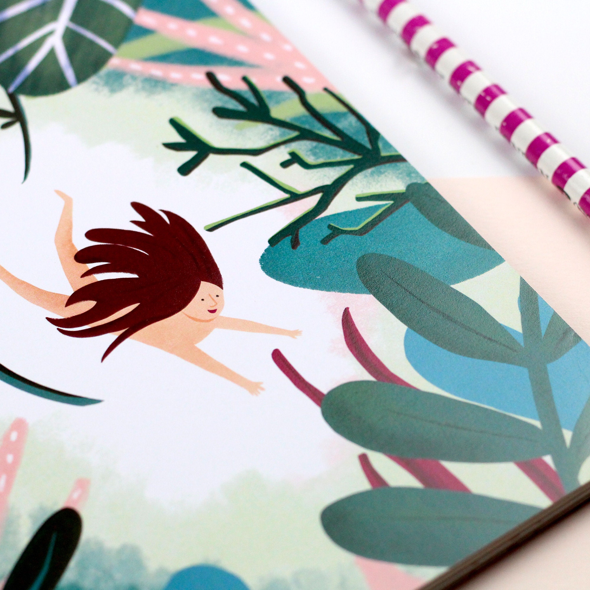 Jungle Notebook A5 Pages With Lines - Etsy
