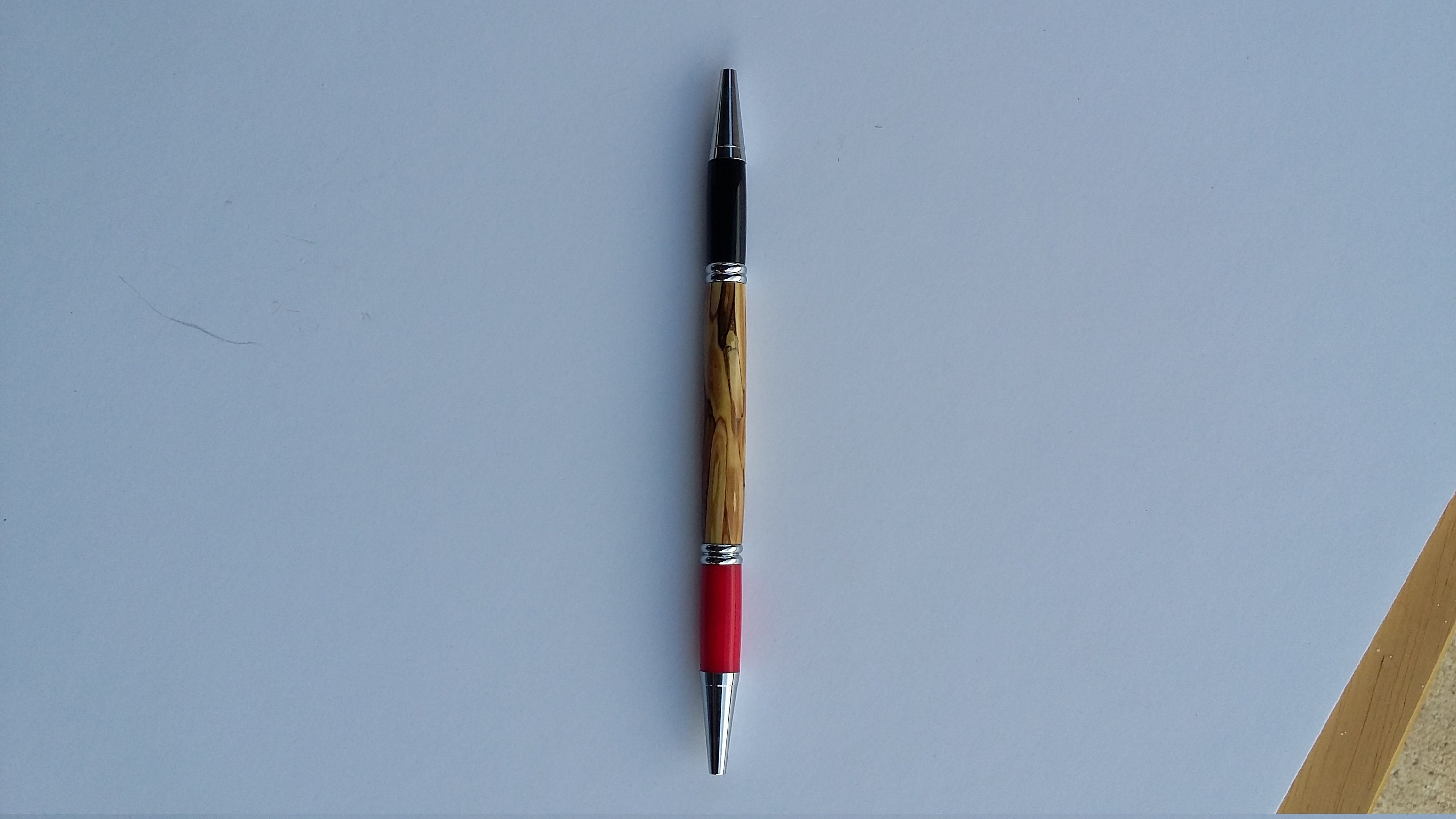 Teachers Pen with Chrome Finish and Red and Black ink. | Etsy