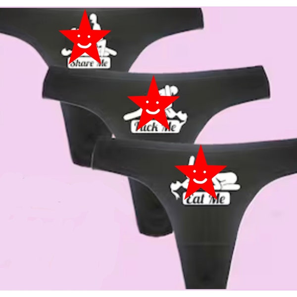 Fuck Me Panties Etsy