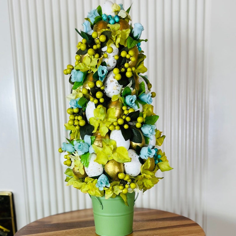 Easter Egg Topiary Tree - Etsy