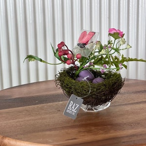 Farmhouse Birds Nest, Spring Nest With Eggs Decor, Spring Decor, Wreath ...