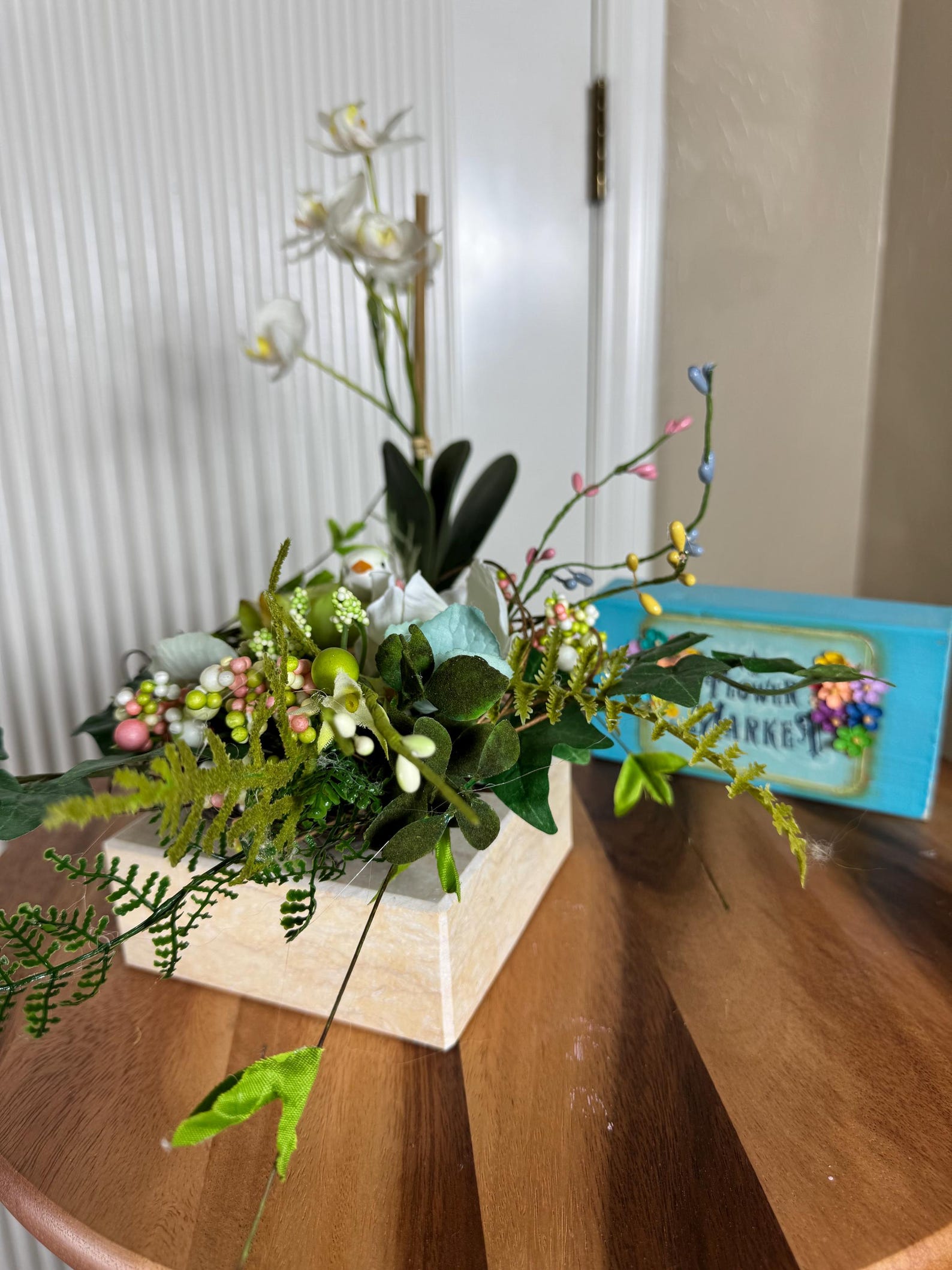Handcrafted Spring Bird Nest Centerpiece: Rustic Floral Table Decor - Etsy