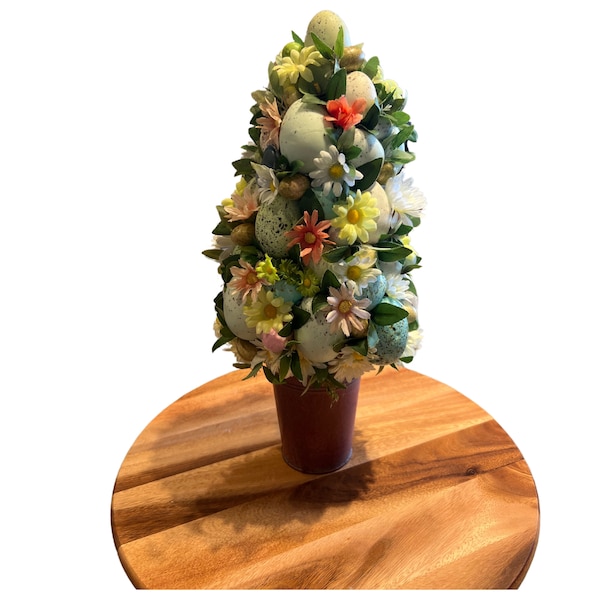 Easter Egg Topiary Tree - Etsy