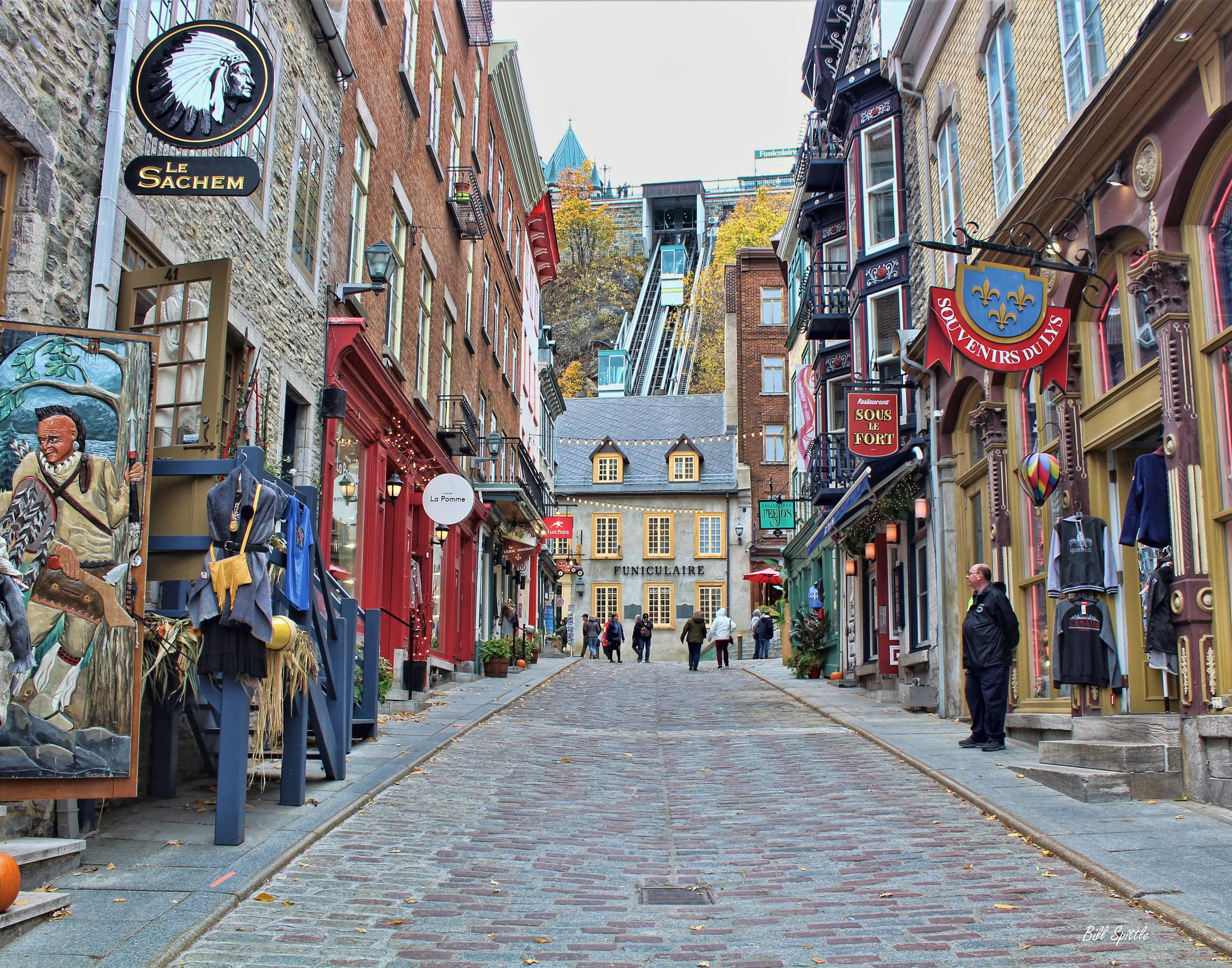 Rue Sous Le Fort, Quebec City - Etsy Canada