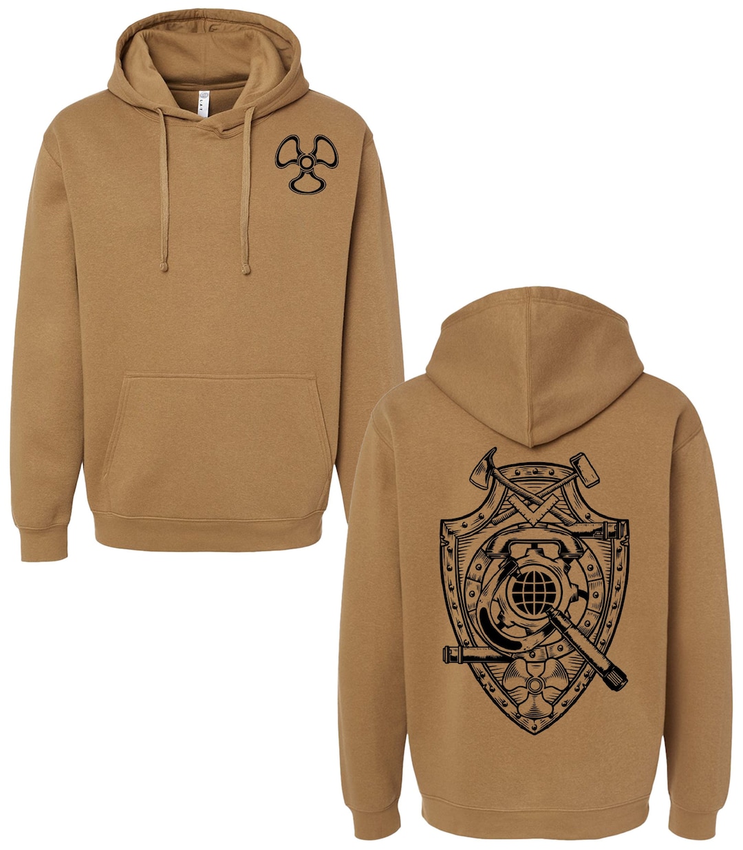 US Navy Machinist's Mates Snipe Hoodie - (MM) - Custom Navy Hoodie ...