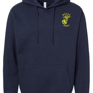 Devil Doc Corpsman Hoodie | Devil Doc Only | Custom US Navy Hoodie | PT ...