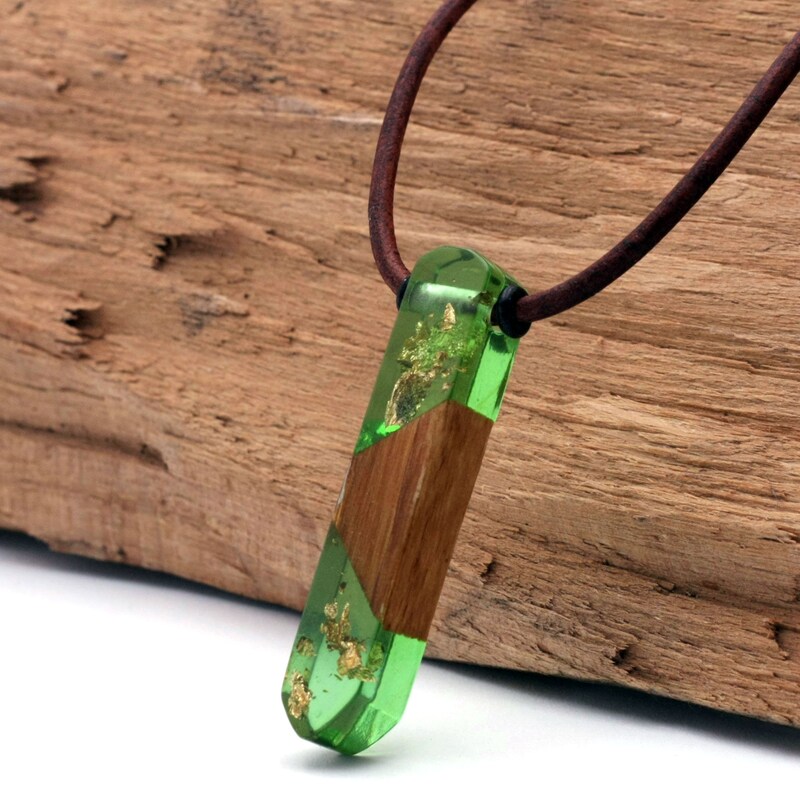 Resin Pendant - Etsy
