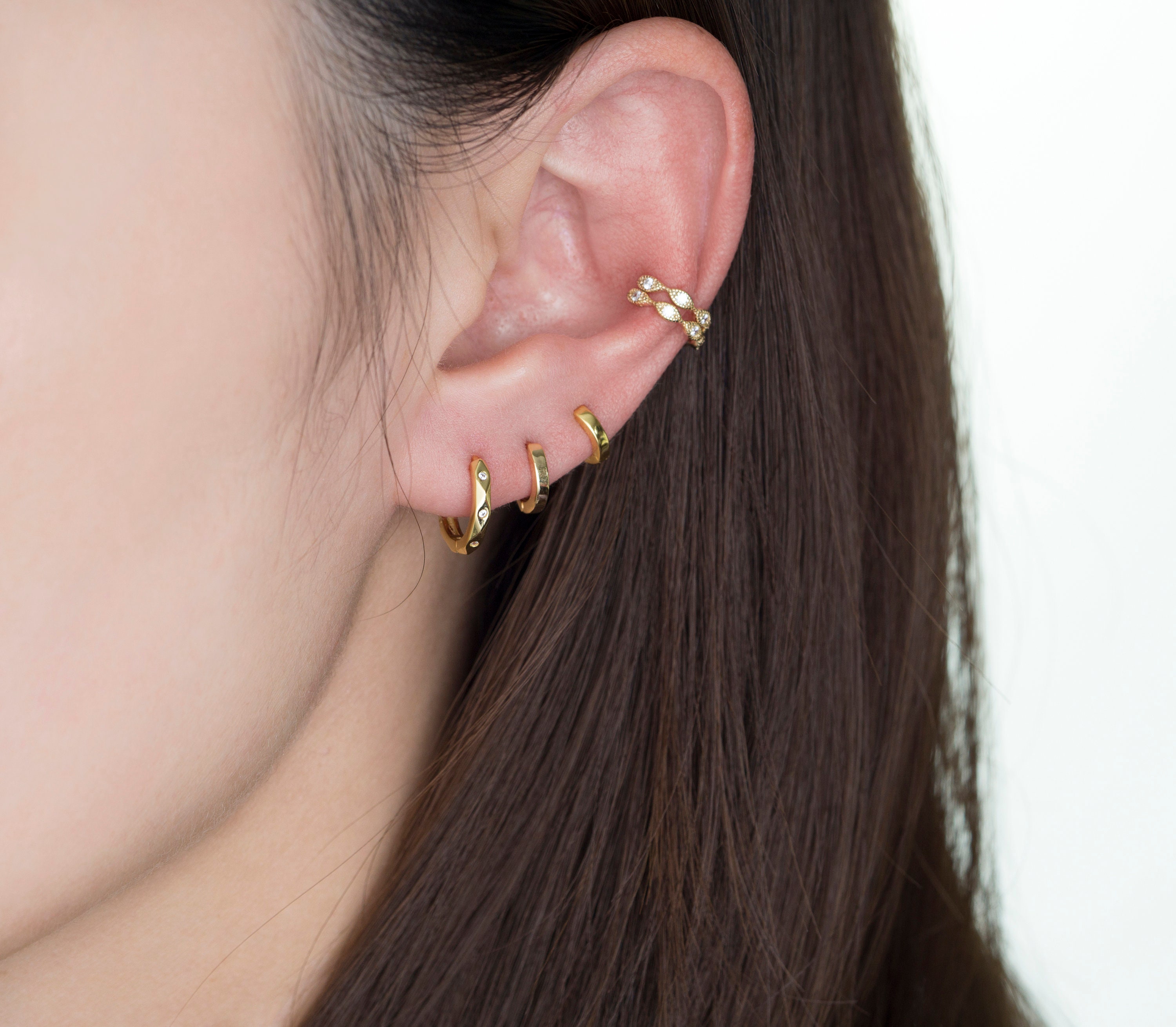 Tiny Hoop Earrings Huggie Hoops Mini Hoop Earrings Silver | Etsy Canada