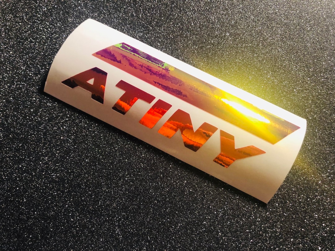 Atiny Logo Decal - Etsy