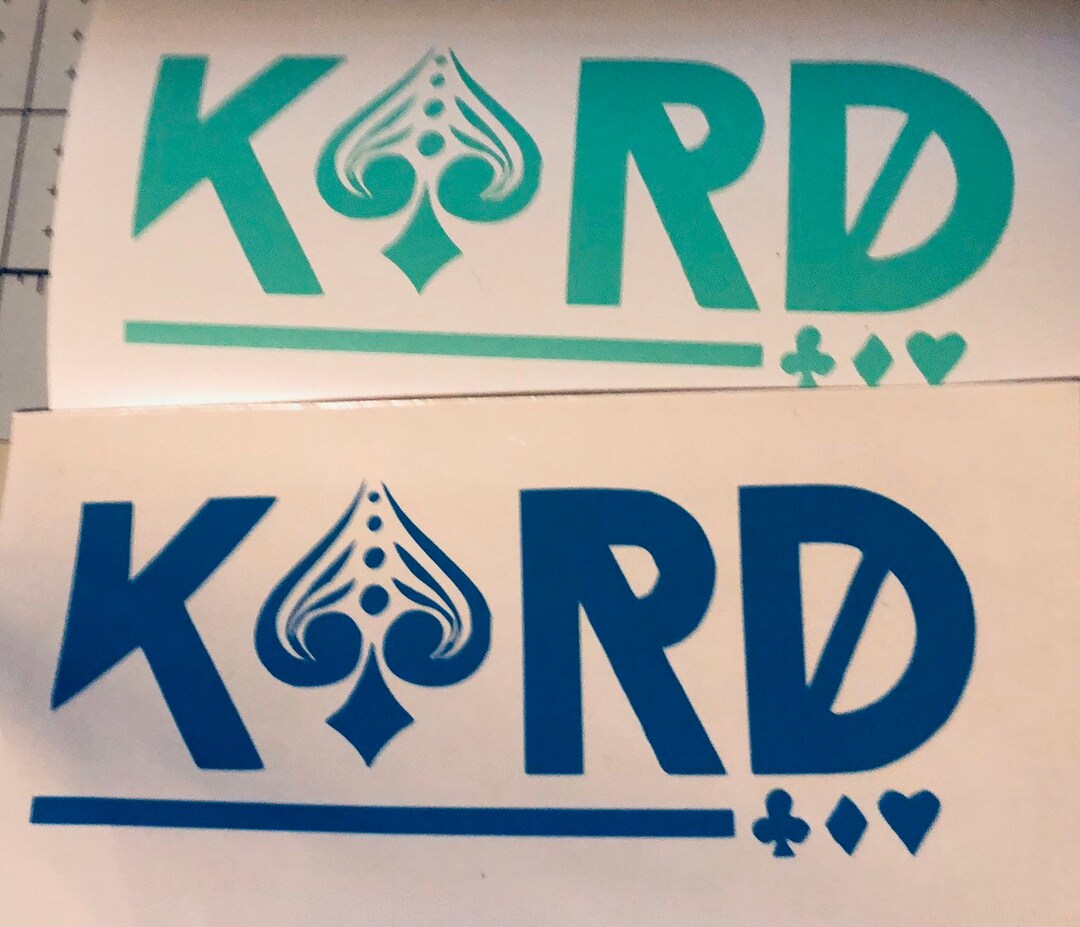 KARD Logo Decal - Etsy