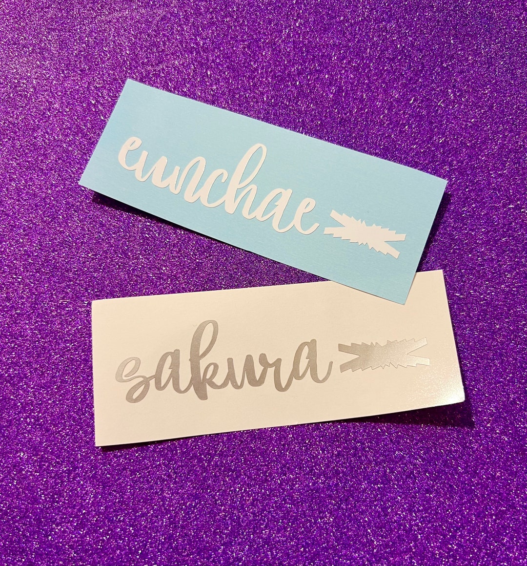 Le Sserafim Lightstick Decals - Etsy