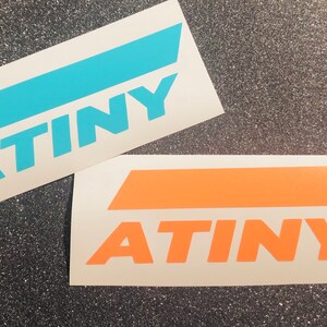 Atiny Logo Decal - Etsy