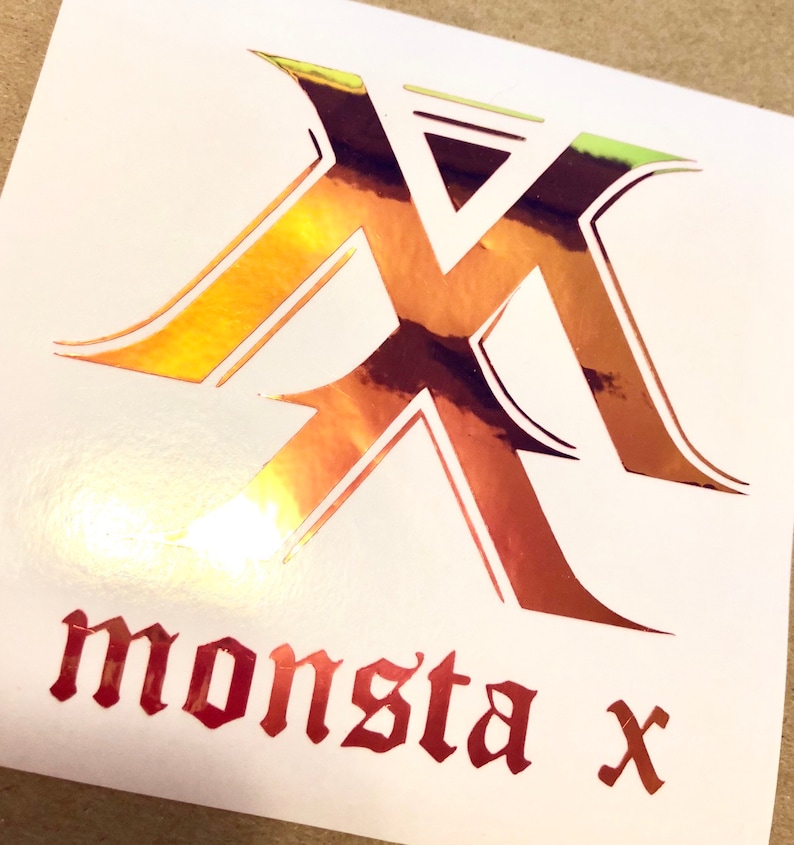 Monsta X Logo Decal - Etsy