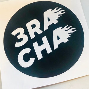 3RACHA Logo Decal - Etsy
