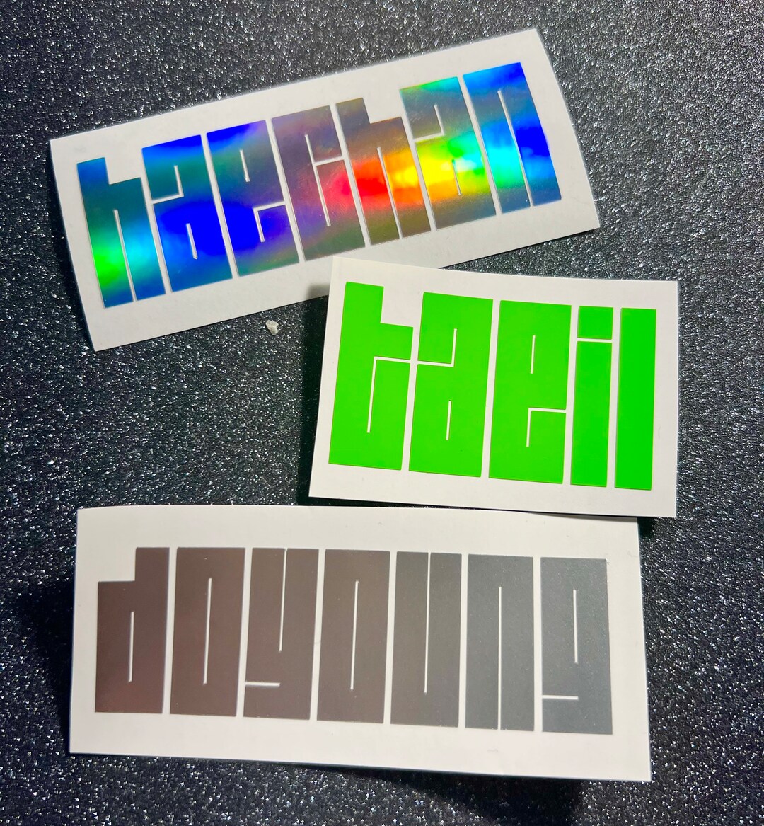 NCT Lightstick Decals 2022 - Etsy
