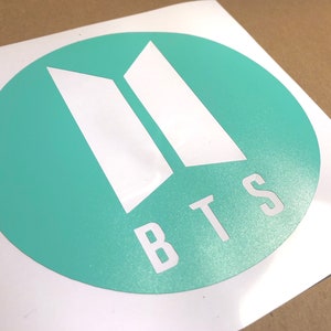 BTS Circle Logo Decal - Etsy