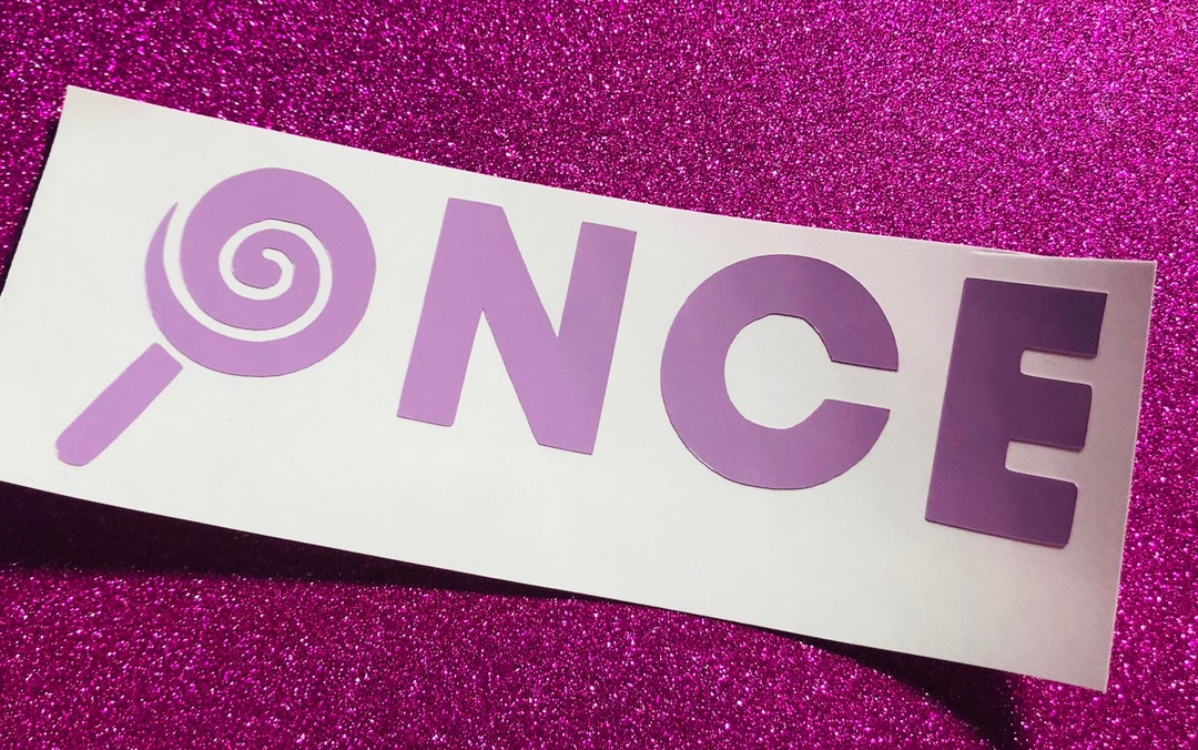 ONCE Logo Decal - Etsy