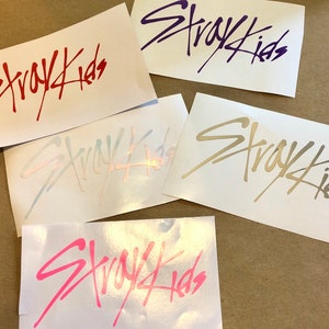 Stray Kids Script Logo - Etsy