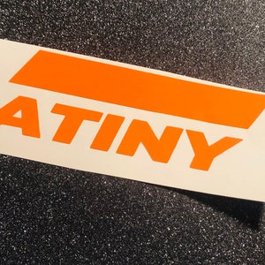 Atiny Logo Decal - Etsy