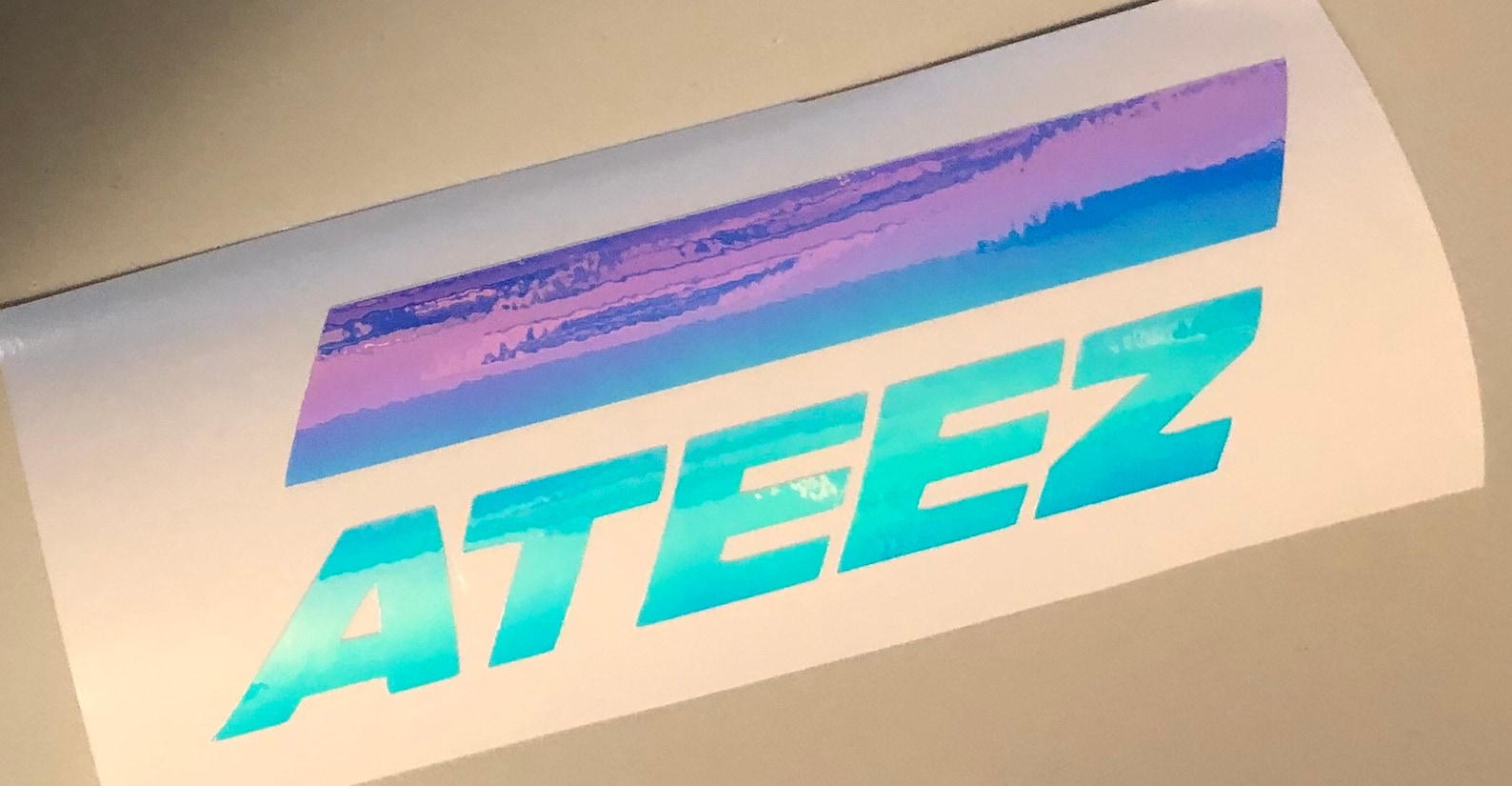 Ateez Logo Decal - Etsy
