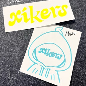 Xikers Logo Decals - Etsy