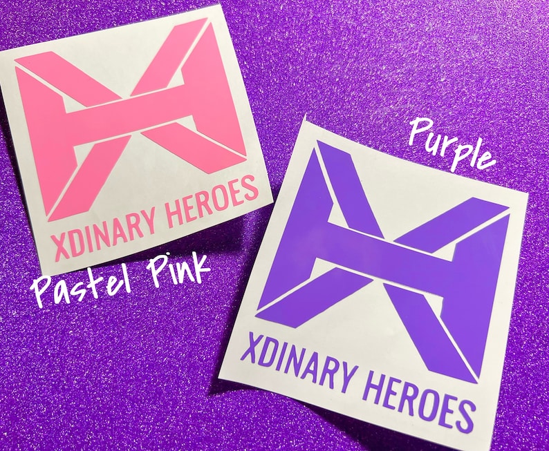 Xdinary Heroes Logo Decal - Etsy Canada