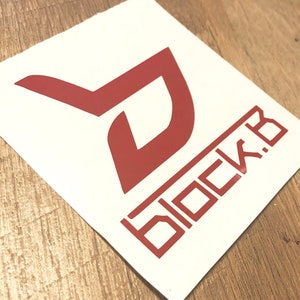 Block B Logo Decal - Etsy