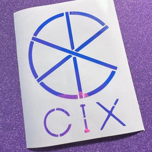 CIX Logo Decal - Etsy
