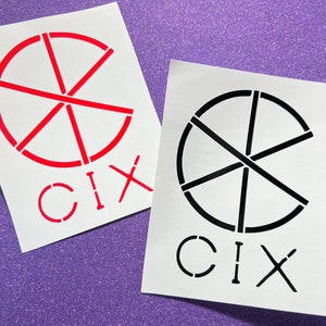 CIX Logo Decal - Etsy