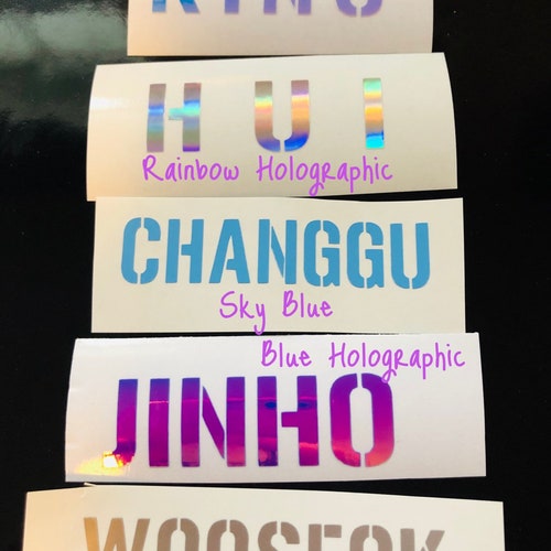 Oneus Lightstick Decals - Etsy