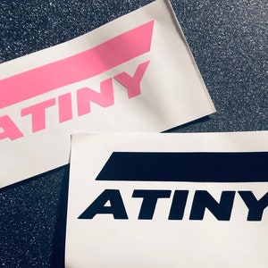 Atiny Logo Decal - Etsy