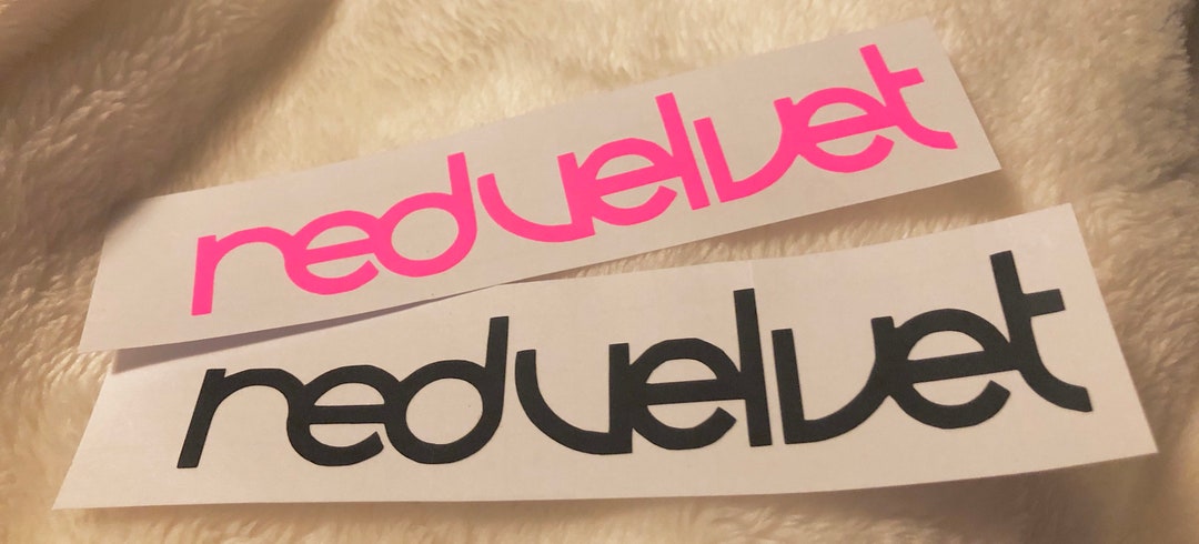 Red Velvet Logo Decal - Etsy