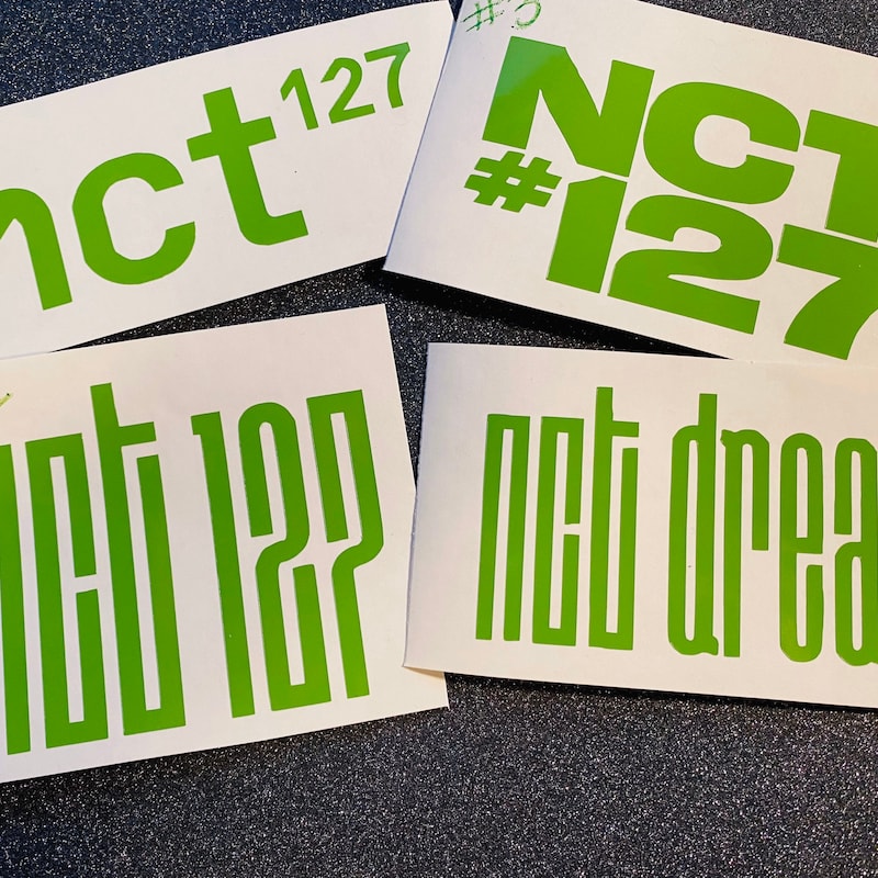 Decal With Nct - Etsy