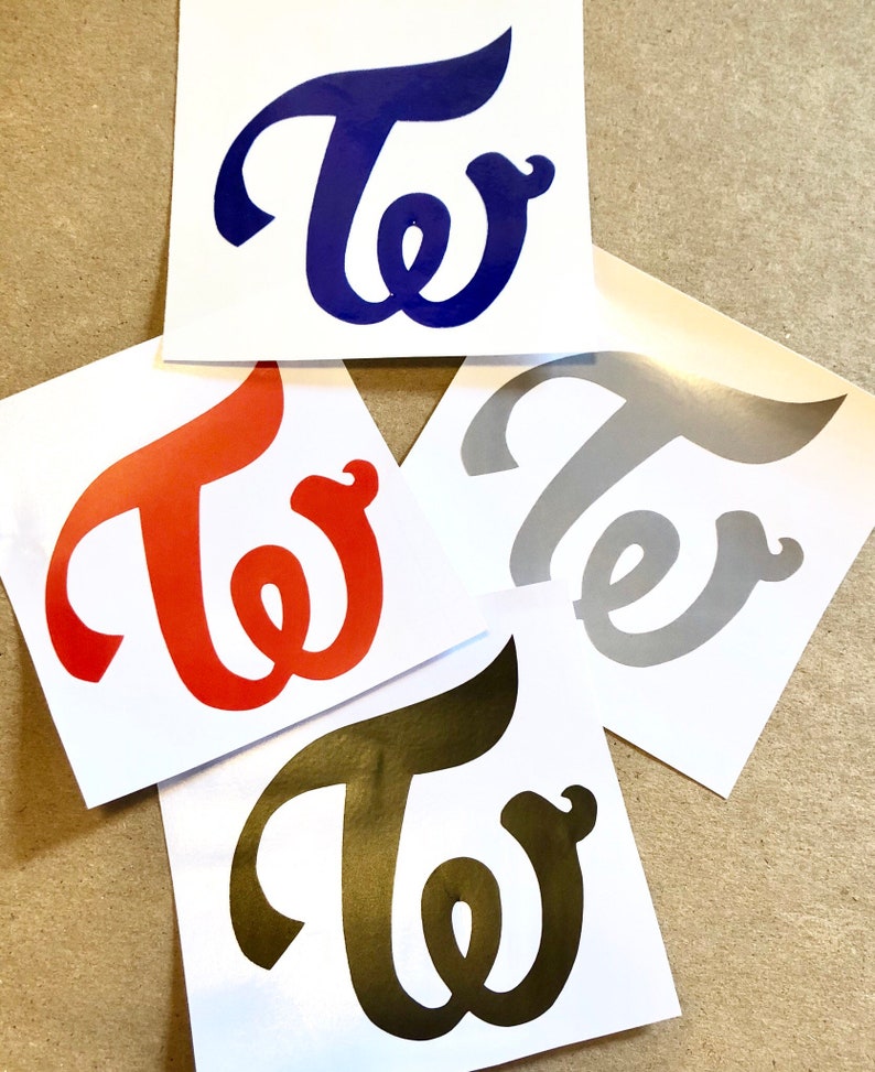 Twice Logo Decal - Etsy