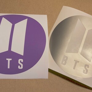 BTS Circle Logo Decal - Etsy