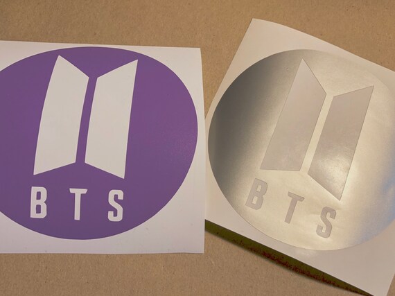 BTS Circle Logo Decal - Etsy