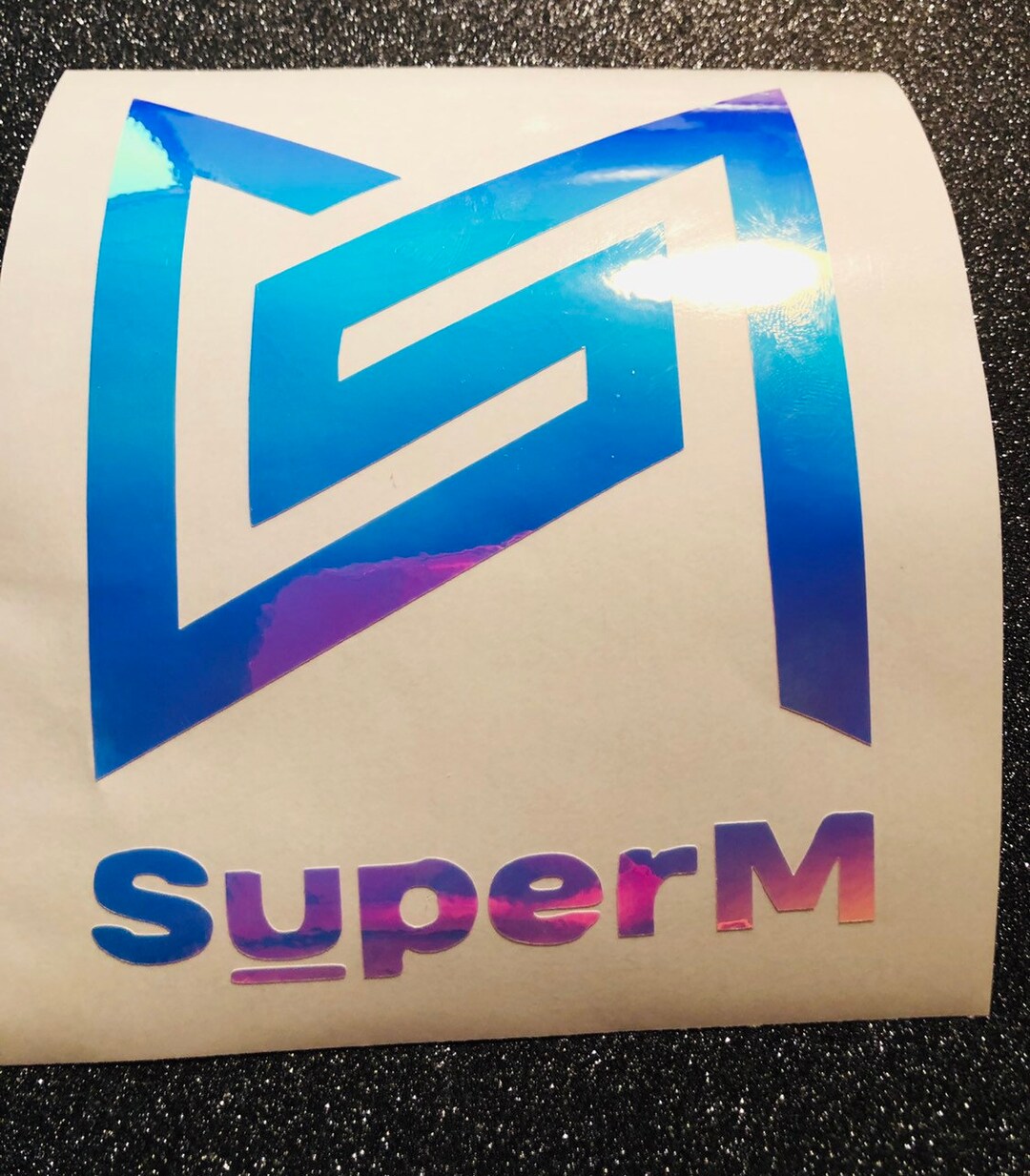 Super M Logo Decal - Etsy