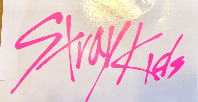 Stray Kids Script Logo | Etsy