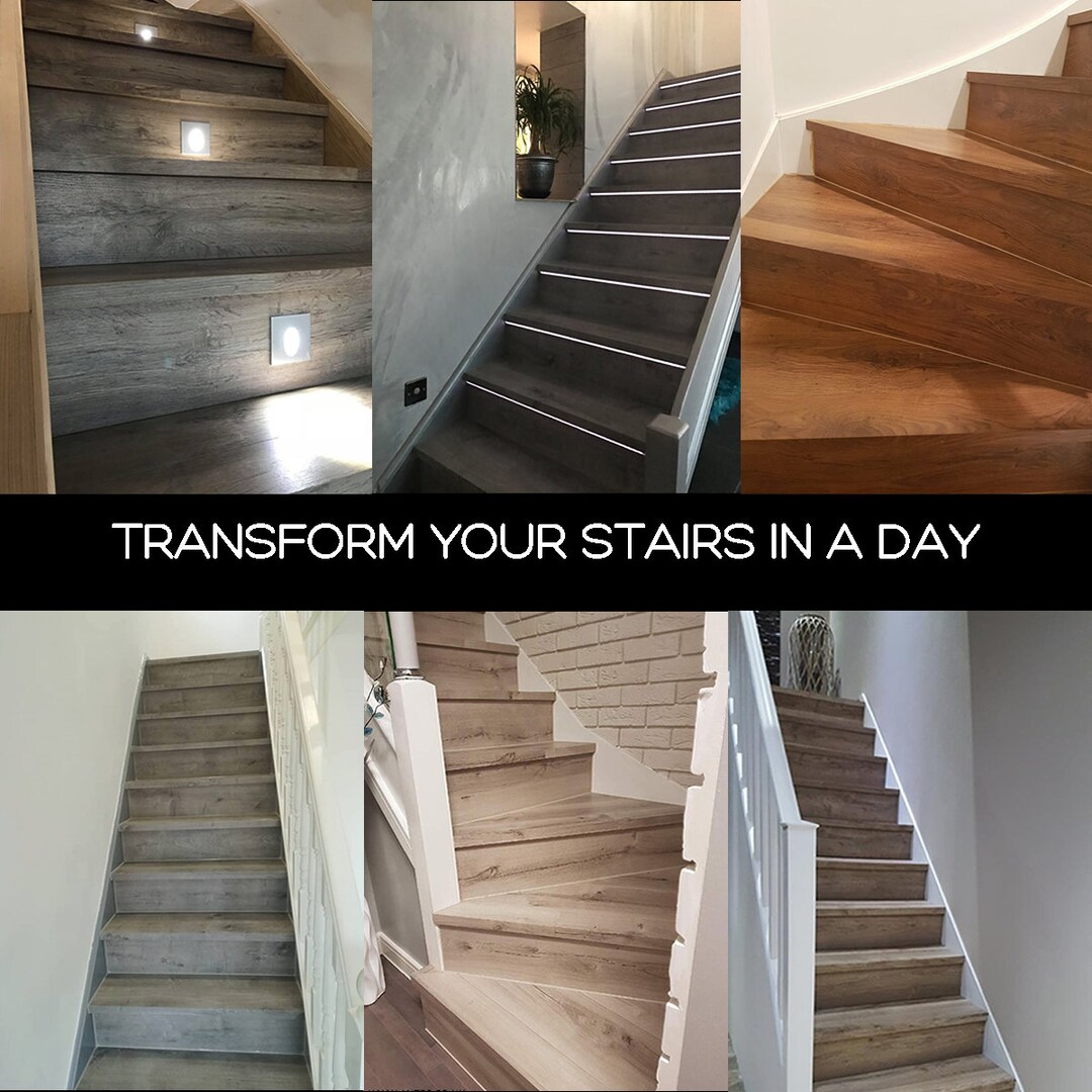 AC5 Laminate Stair Cladding Bundle 12x Complete Steps - Etsy