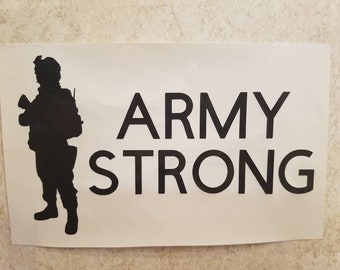 Army strong | Etsy